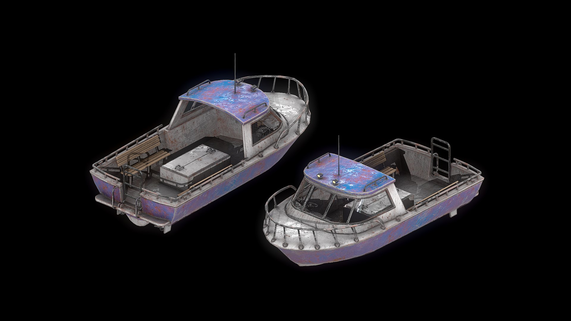 3D Fuel Boat Model - TurboSquid 1165490