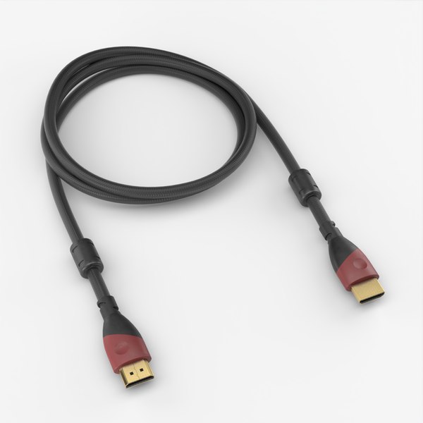 HDMI Cable 3D Models for Download | TurboSquid