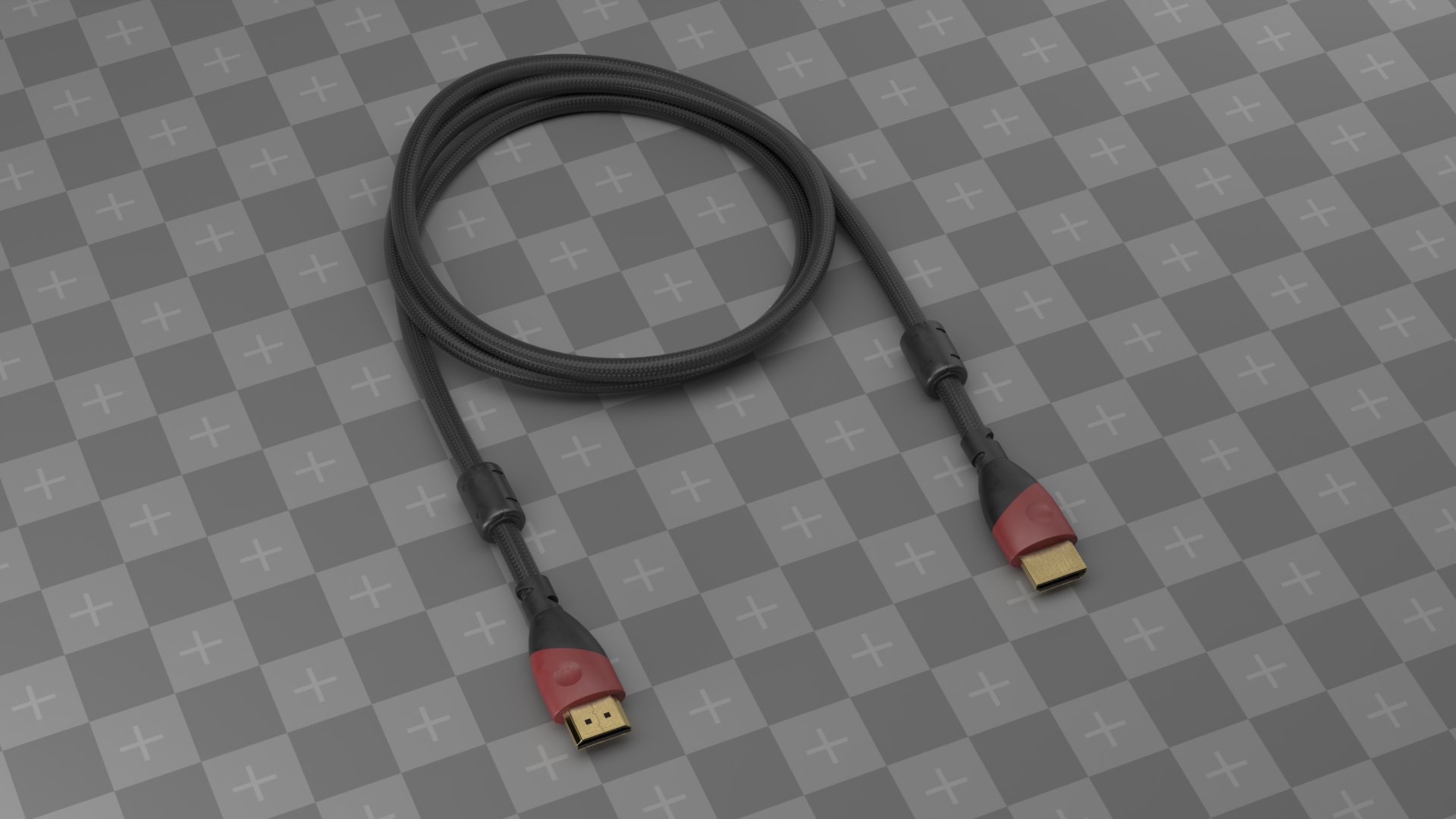 HDMI CABLE MODEL 3D Model - TurboSquid 1765190