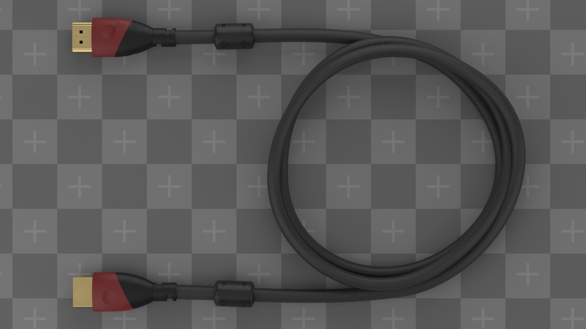 HDMI CABLE MODEL 3D Model - TurboSquid 1765190