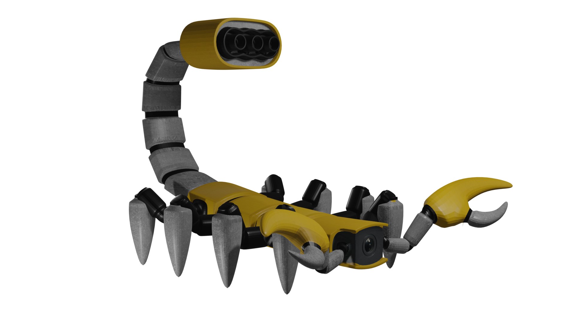 3D Scorpion Mech - TurboSquid 2162926