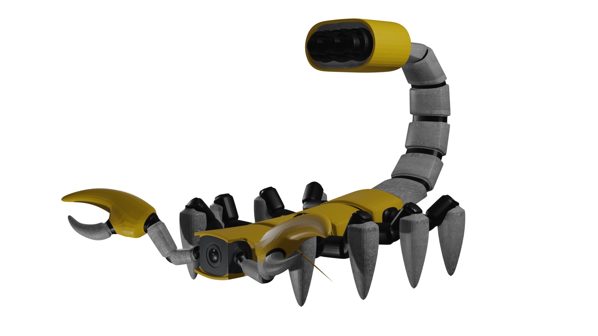 3D Scorpion Mech - TurboSquid 2162926