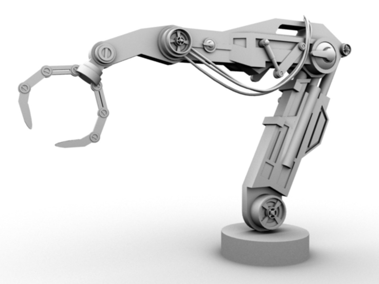 Robotic Gantry Arm 3D Model - TurboSquid 1322387