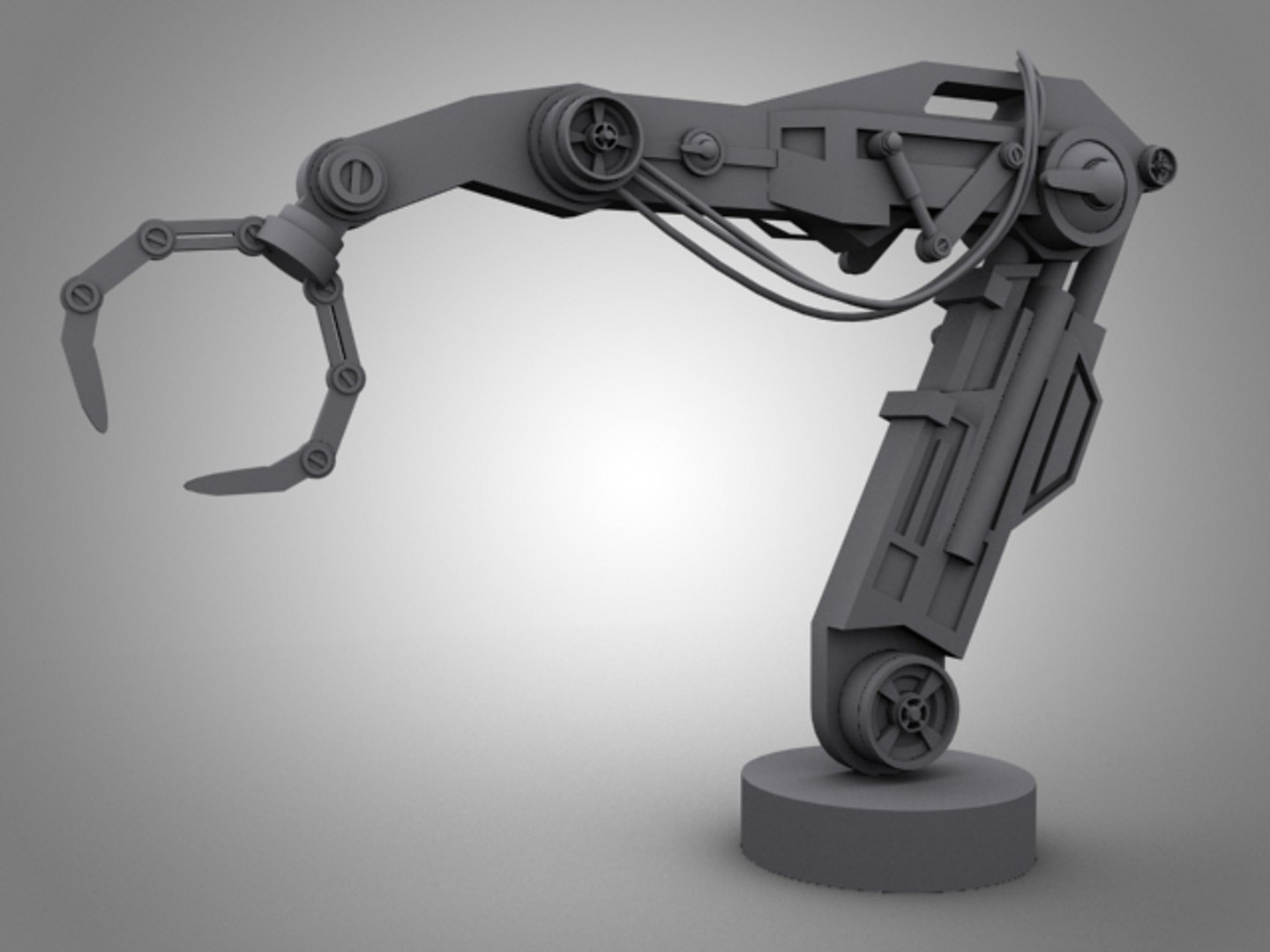 Robotic Gantry Arm 3D Model - TurboSquid 1322387