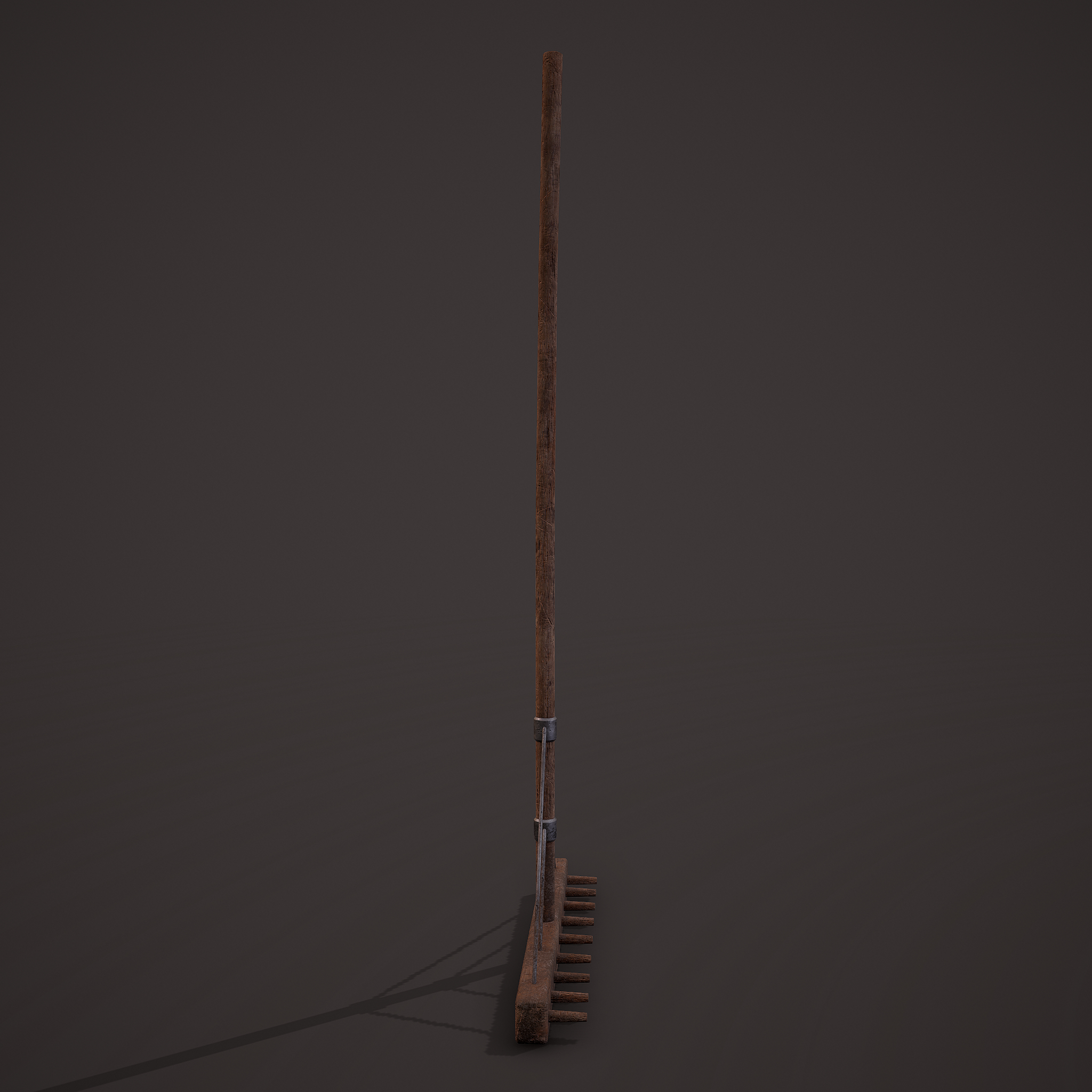 Medieval rake 3D model - TurboSquid 1603176