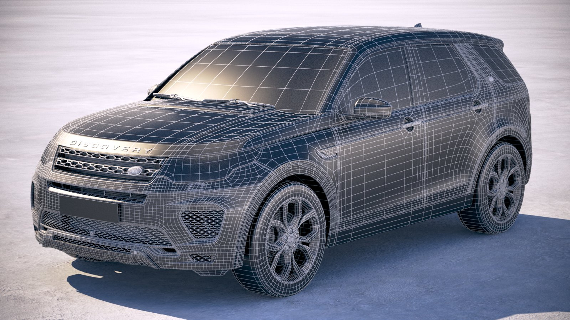 Land rover discovery 3D model - TurboSquid 1324146