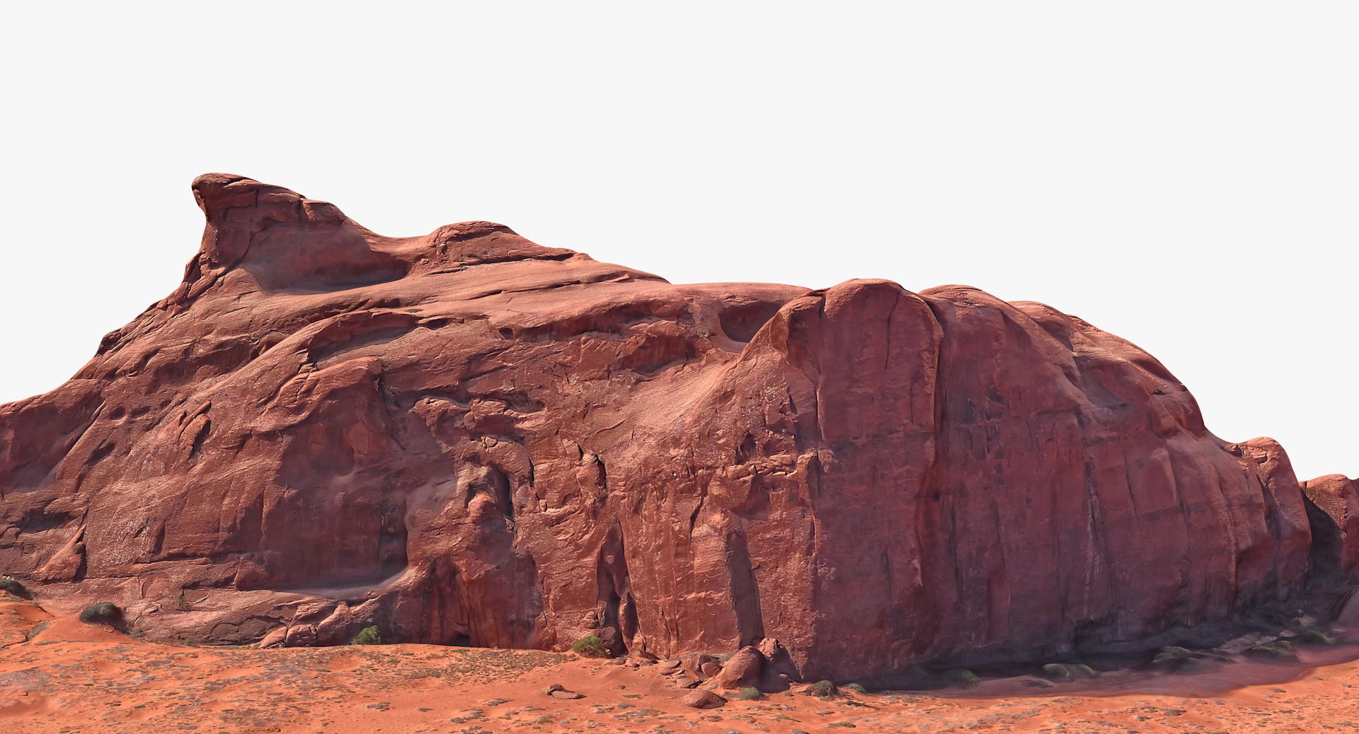 3D model sandstone butte 16 - TurboSquid 1420084