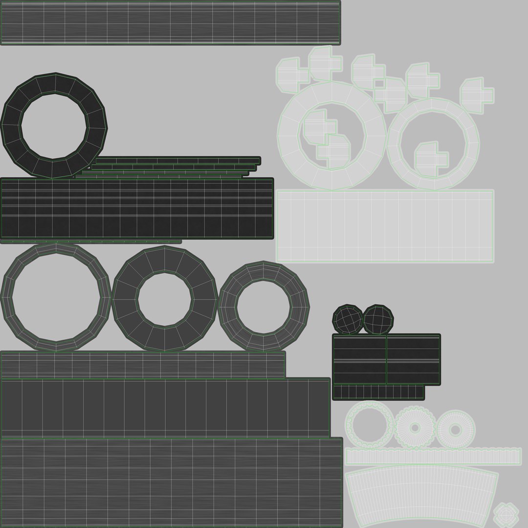 3D Model Pepper Mill Doublesided - TurboSquid 2112931