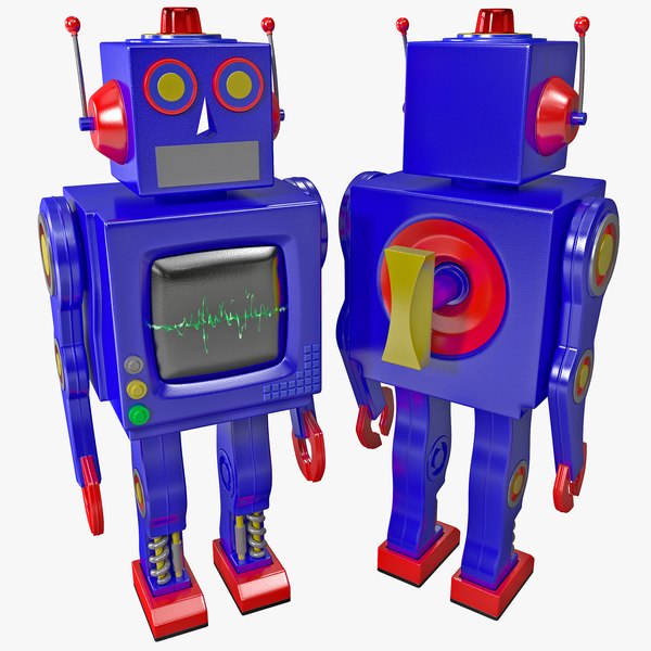 3d toy robot