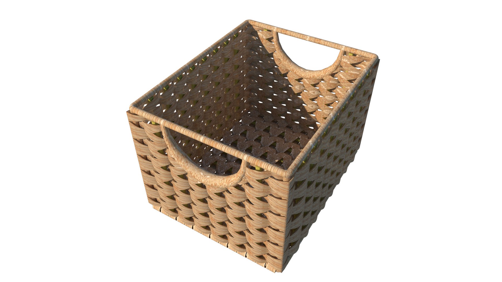 3D Original Bamboo Basket - TurboSquid 2052038