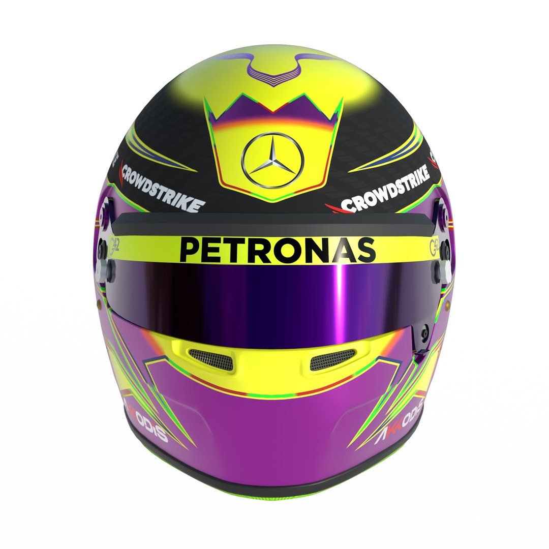 3D F1 Lewis Hamilton Helmet 2023 Model - TurboSquid 2143787