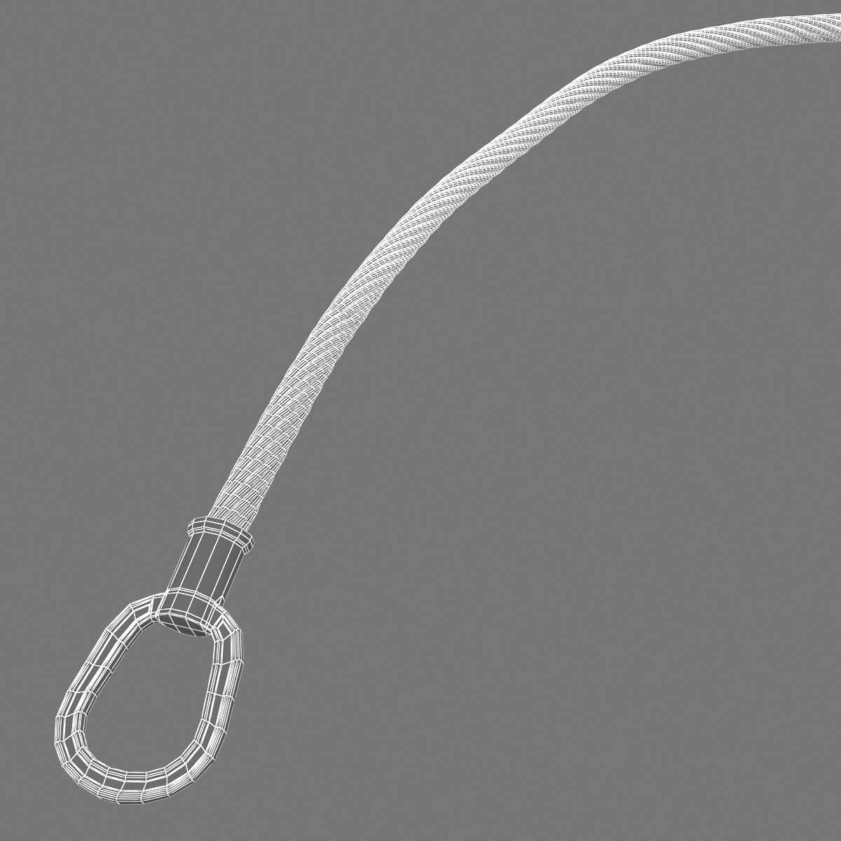 3d max steel wire rope