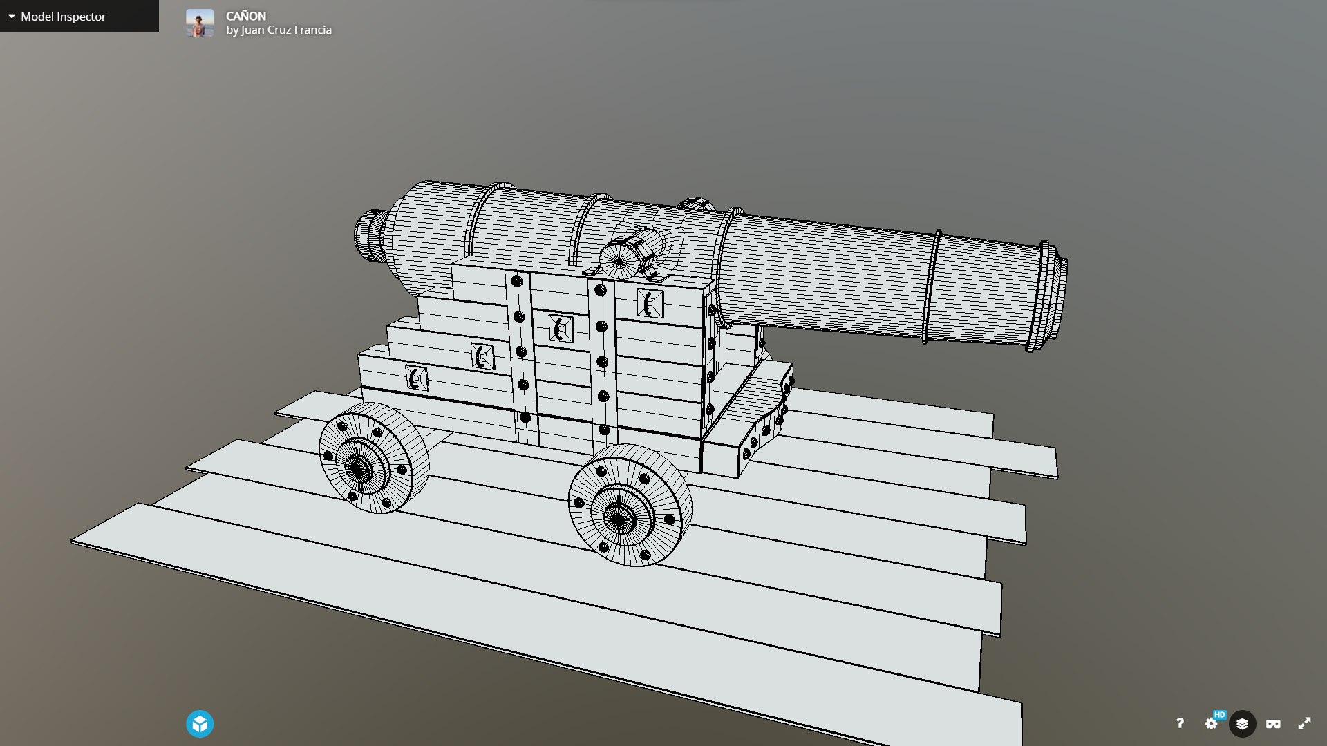 Gunpowder Artillery Middle Age 3D Model - TurboSquid 2099419