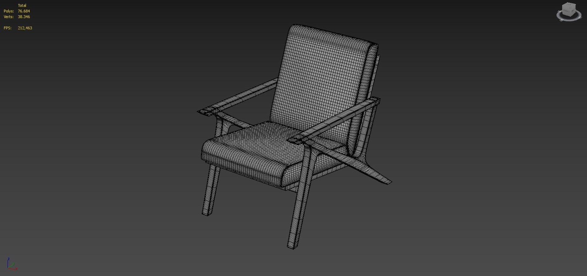 Chair Sofa 3D Model - TurboSquid 1462377