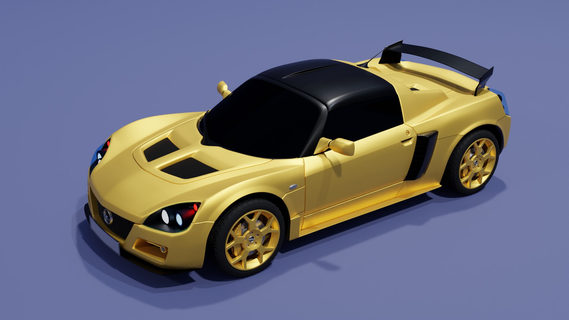 3D Opel Speedster Racing Car - TurboSquid 2147026