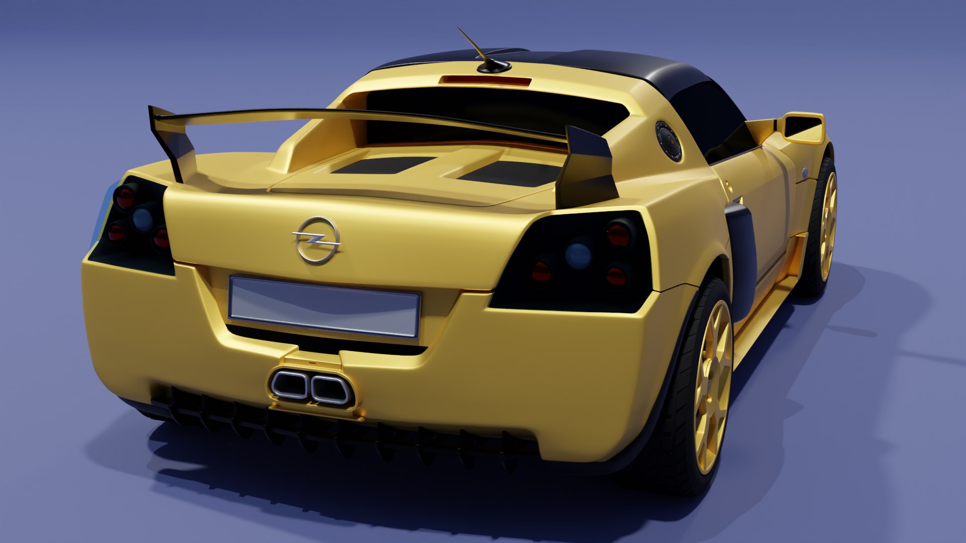 3D Opel Speedster Racing Car - TurboSquid 2147026
