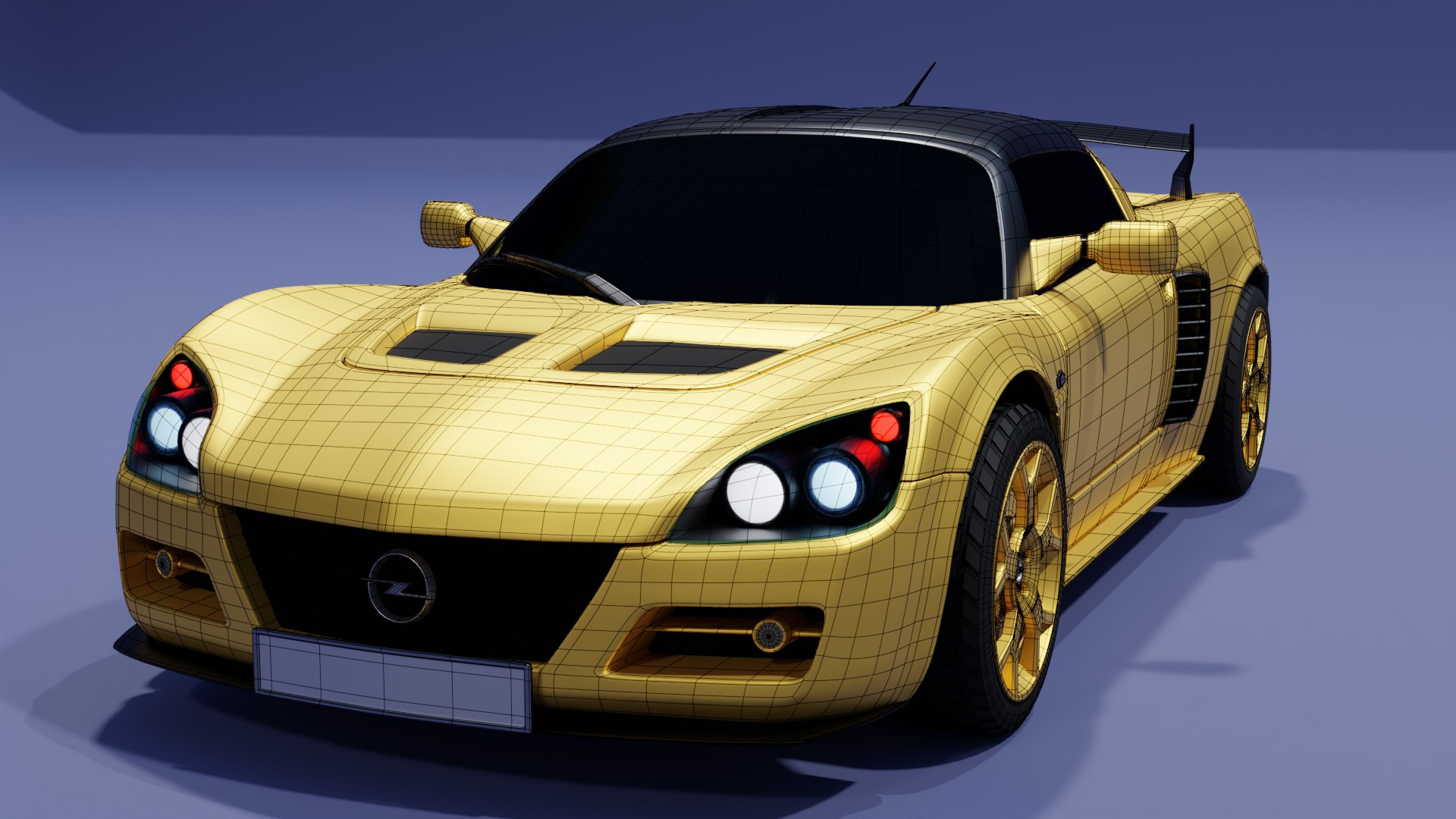 3D Opel Speedster Racing Car - TurboSquid 2147026