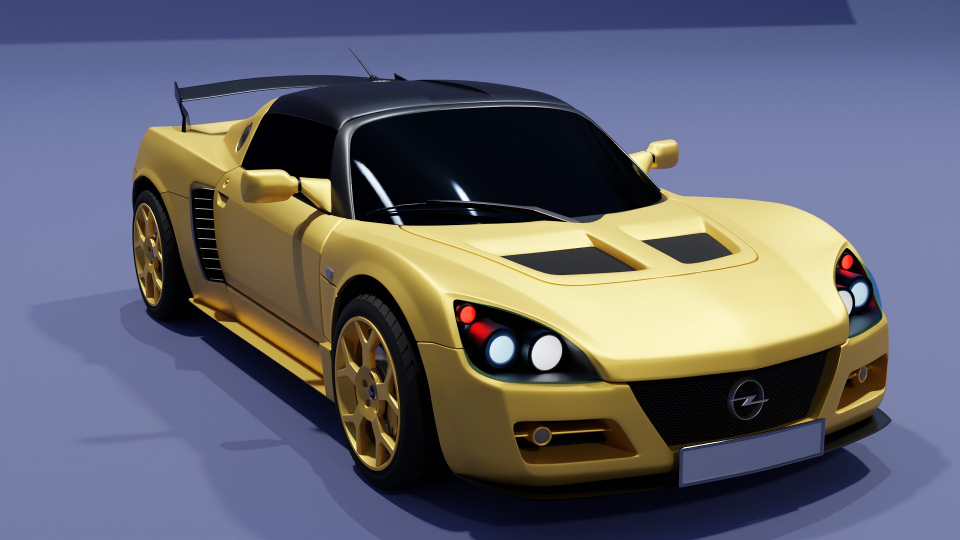3D Opel Speedster Racing Car - TurboSquid 2147026