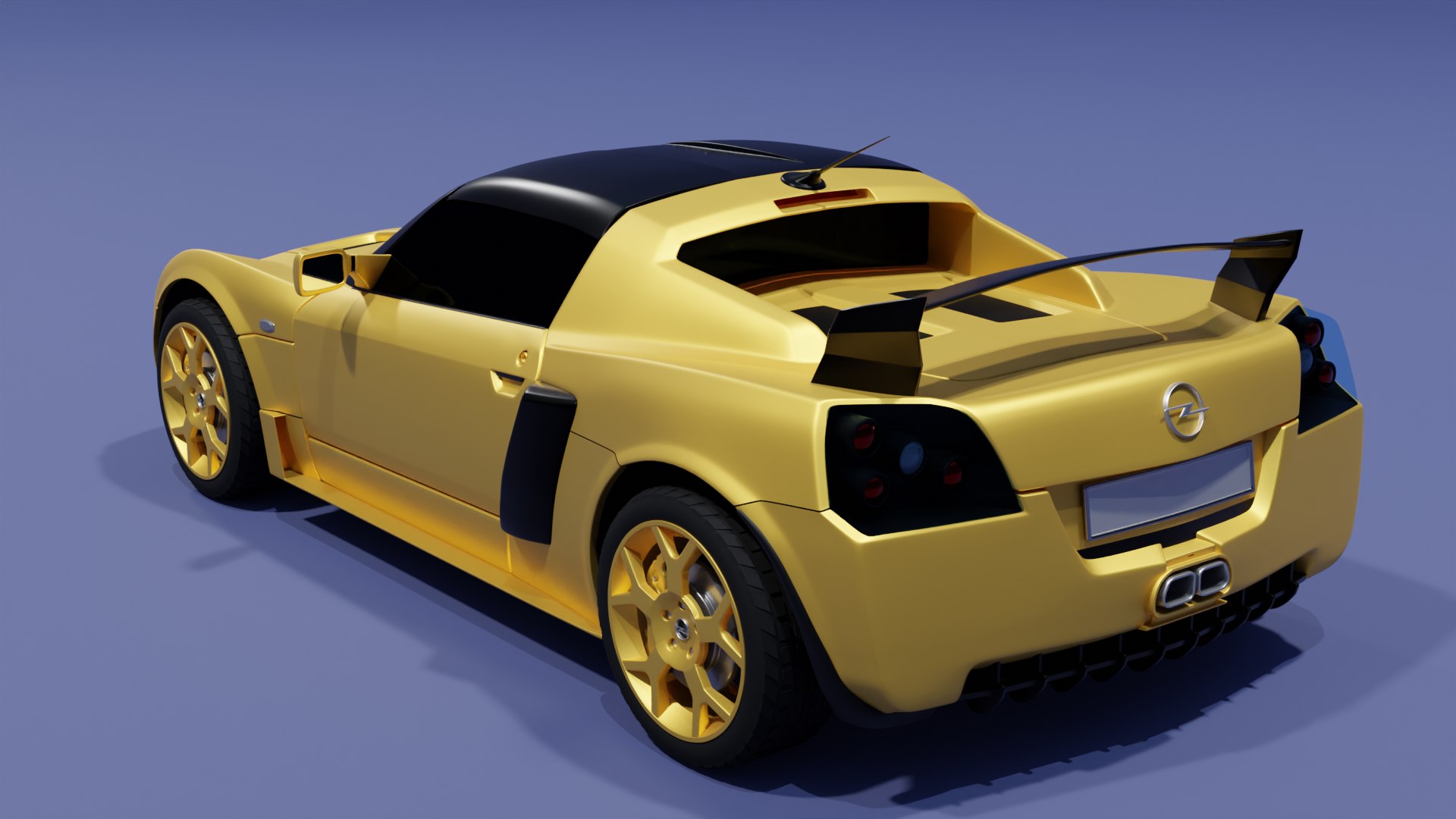 3D Opel Speedster Racing Car - TurboSquid 2147026