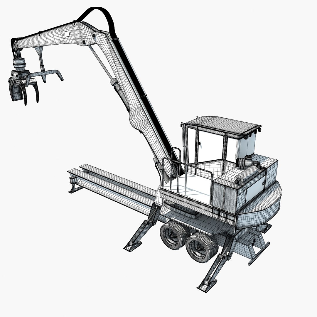 S Forest Knuckleboom Loader Machine