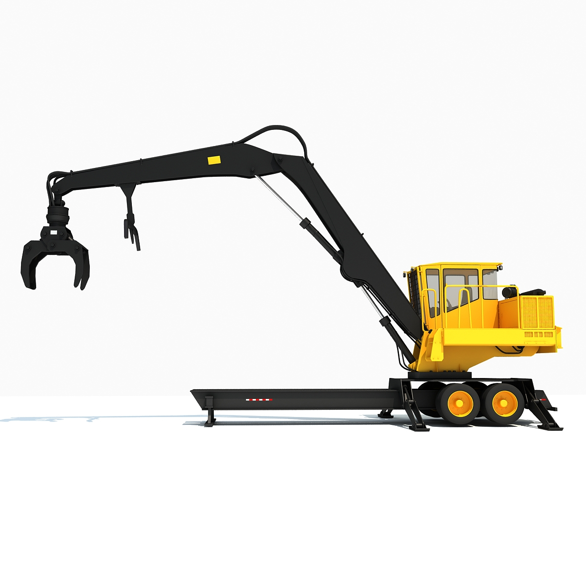 s forest knuckleboom loader machine