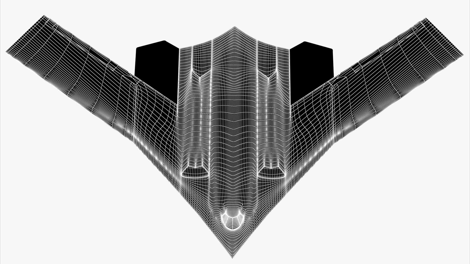 H-20 Stealth Bomber Model - TurboSquid 2136985