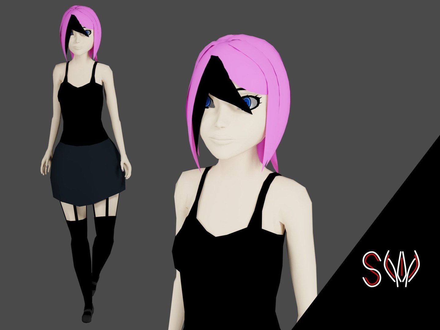 Unity rig animations 3D model - TurboSquid 1422203