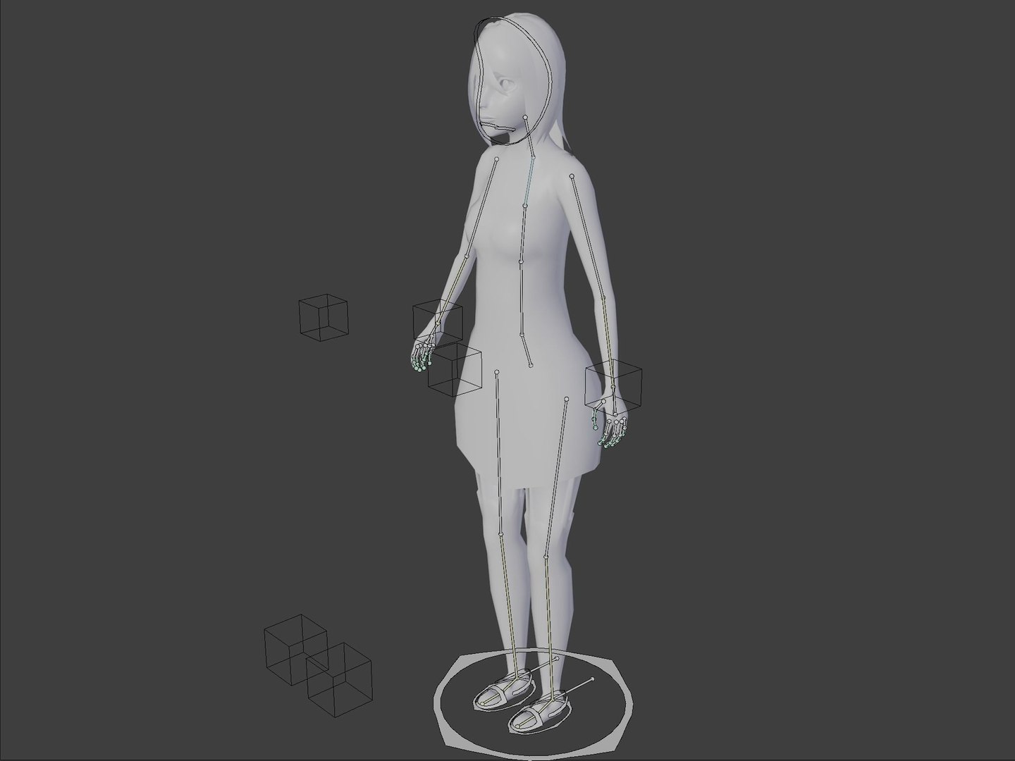 Unity rig animations 3D model - TurboSquid 1422203