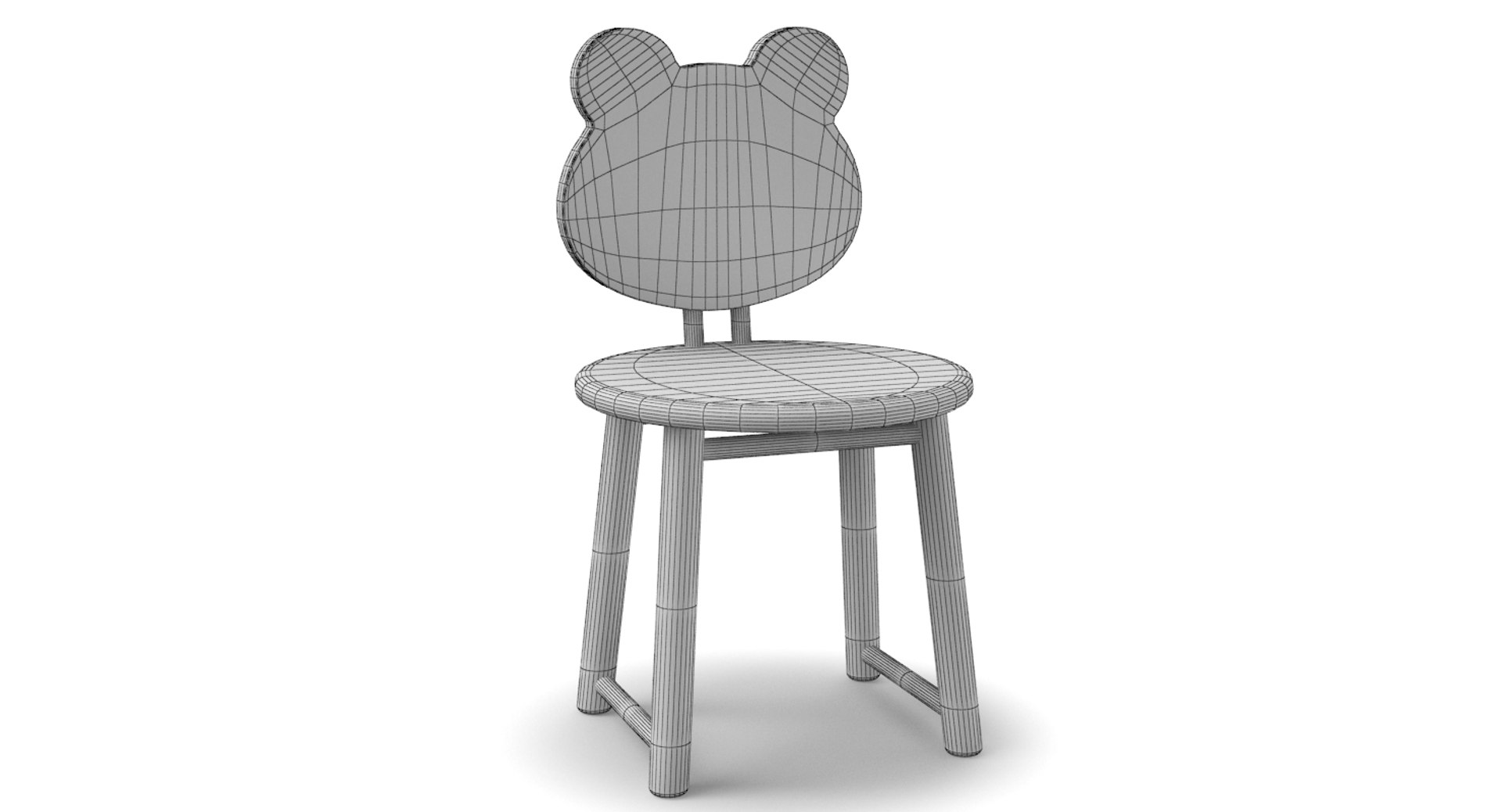 Kids chair 3D model - TurboSquid 1321344
