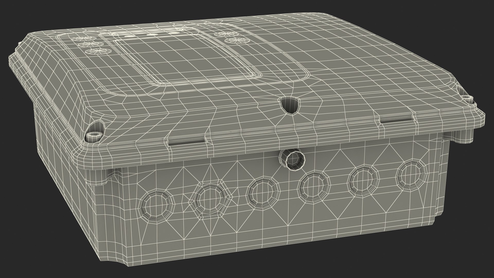 Compact Gas Detection Control Panel 3D - TurboSquid 1941666