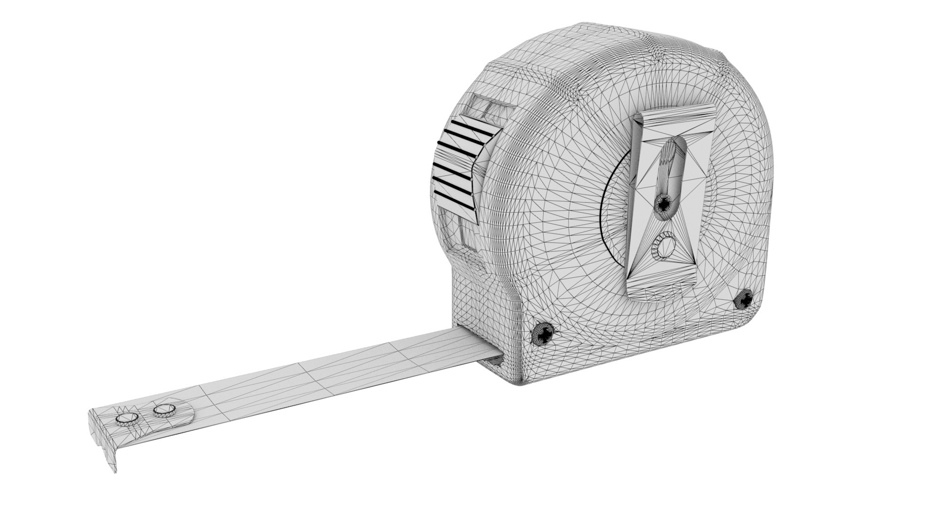 Measuring Tape 3D Model - TurboSquid 1512028