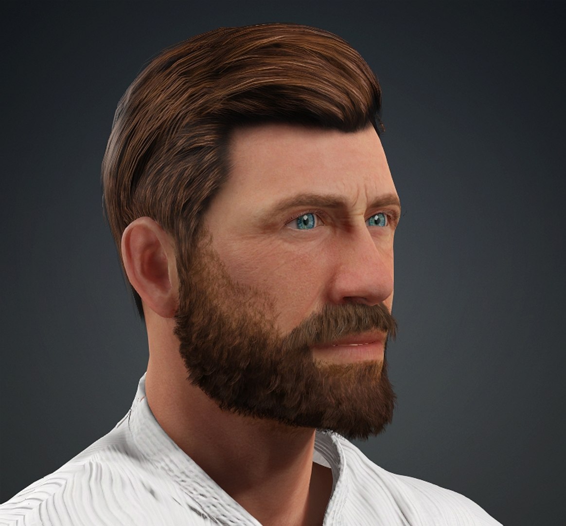 3D Model Celebrity Wannabe Series Chuck Norris - TurboSquid 2239509