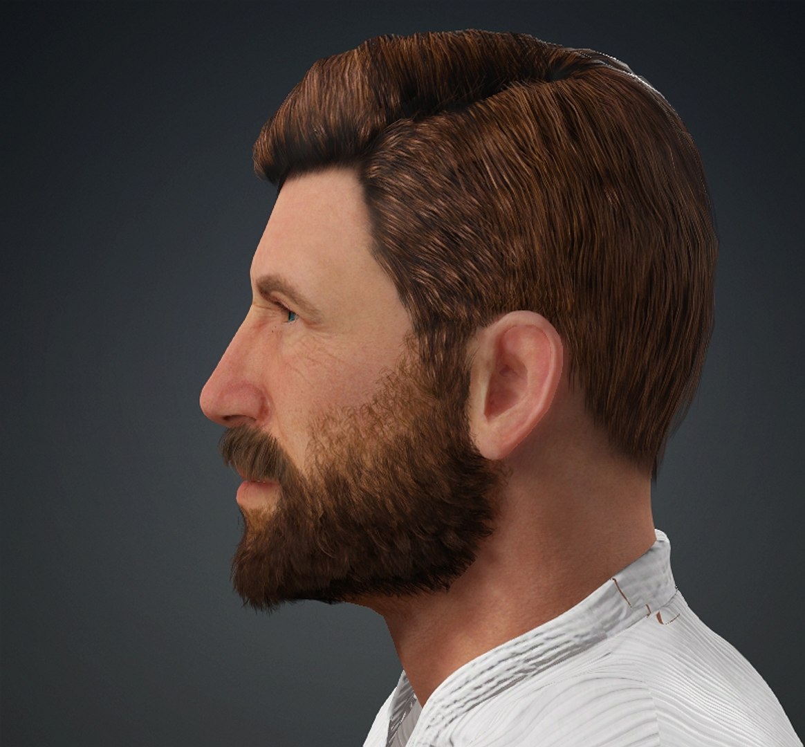 3D Model Celebrity Wannabe Series Chuck Norris - TurboSquid 2239509