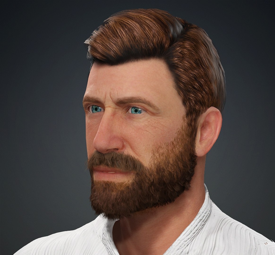 3D Model Celebrity Wannabe Series Chuck Norris - TurboSquid 2239509