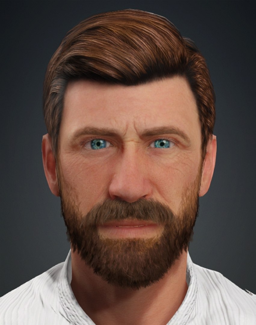 3D Model Celebrity Wannabe Series Chuck Norris - TurboSquid 2239509