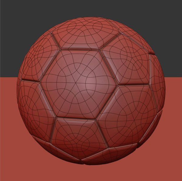 Soccer ball materials model - TurboSquid 1624263