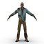 3d model zombie