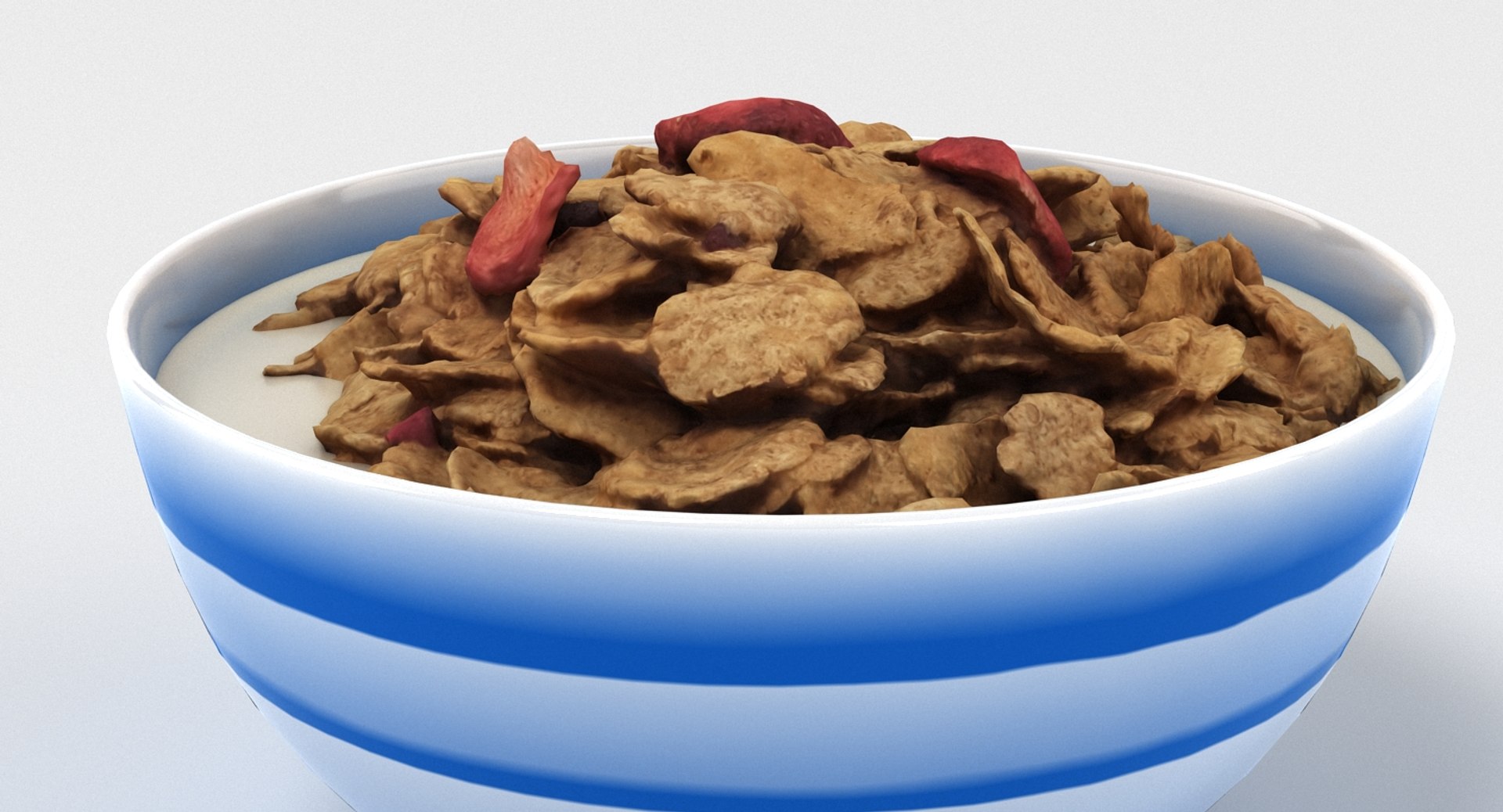 Bowl Cereals 3D Model - TurboSquid 1326264