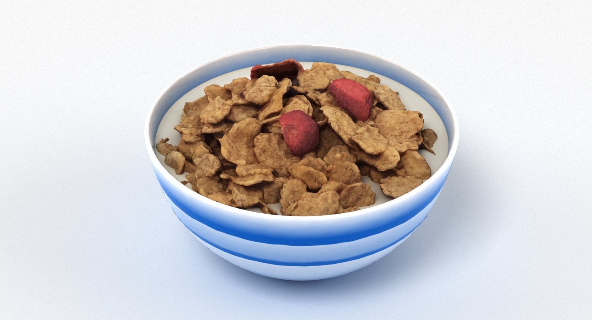 Bowl Cereals 3D Model - TurboSquid 1326264