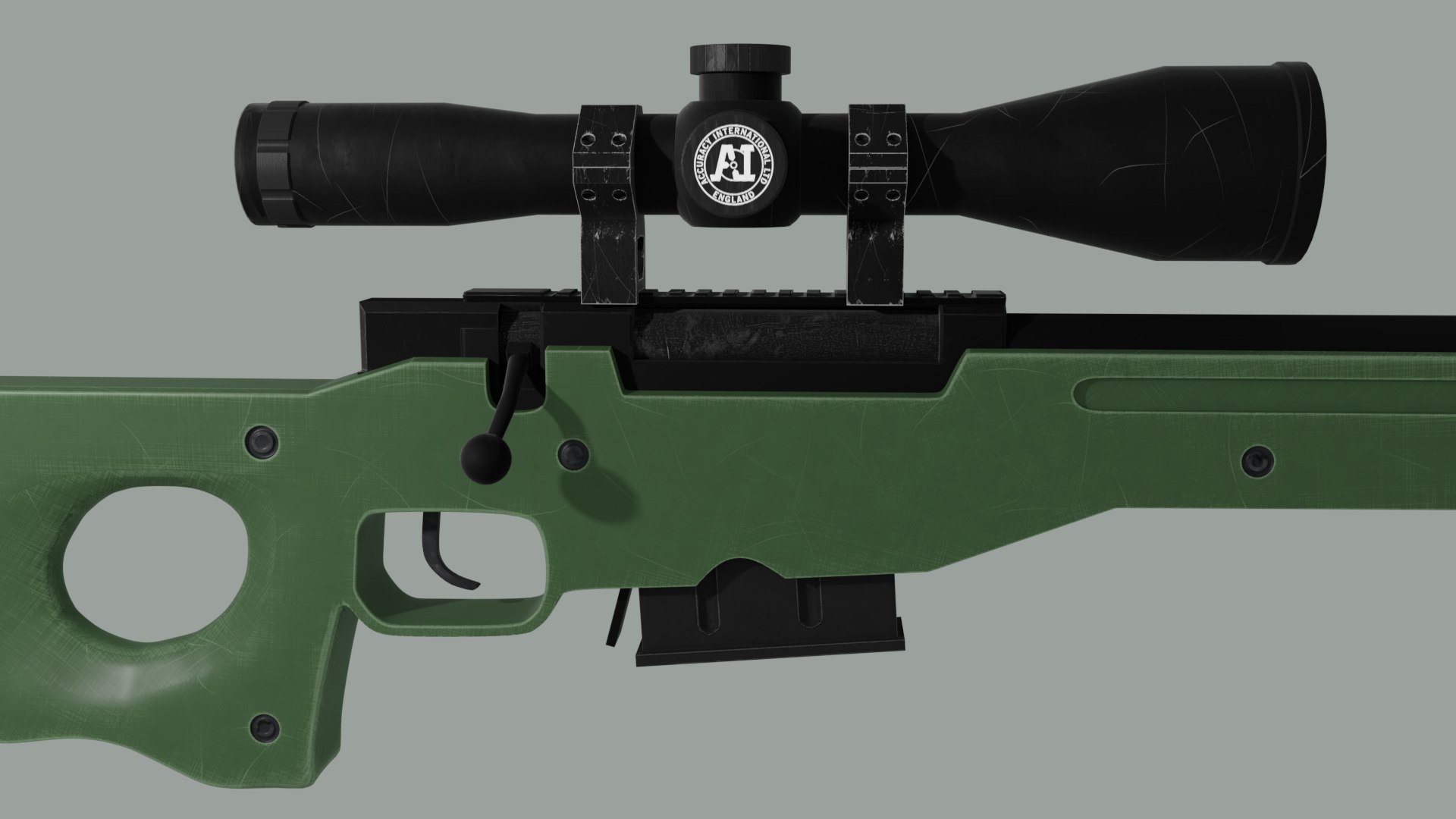 Accuracy International Awp Rifle 3D Model - TurboSquid 1213444