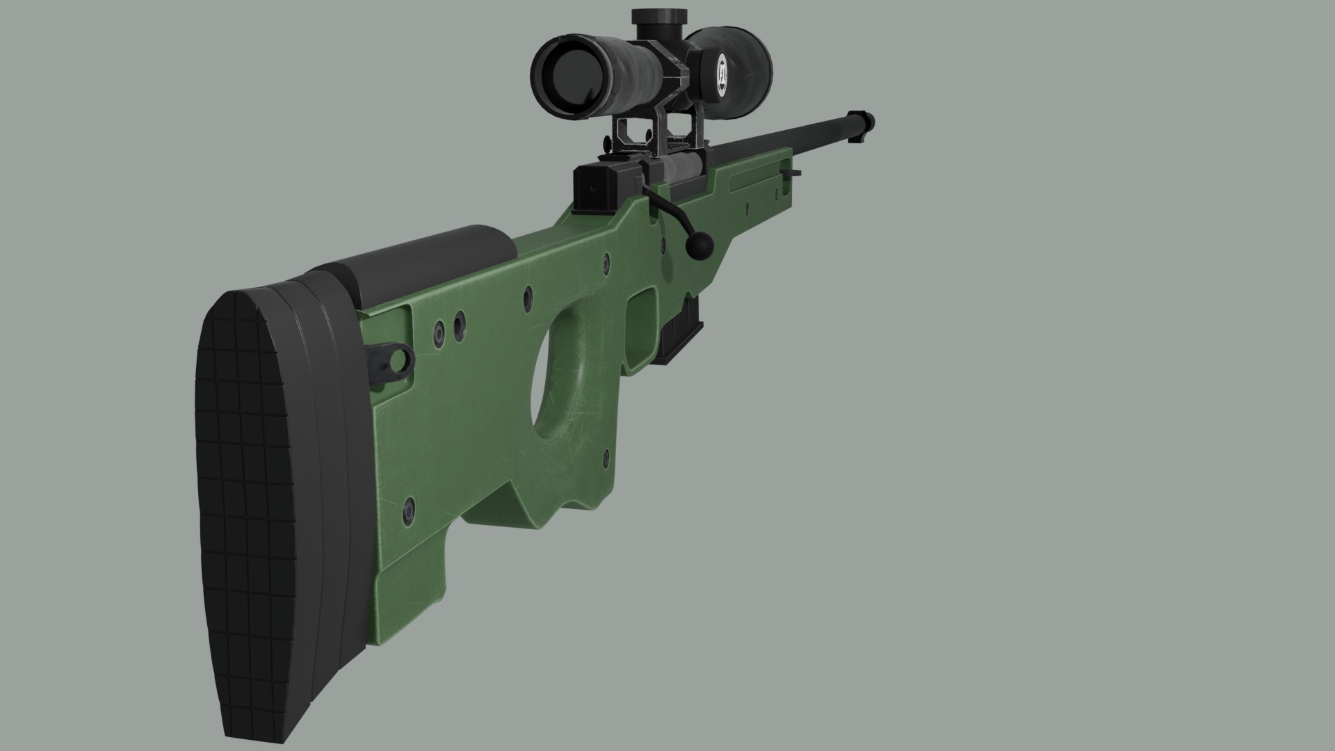 Accuracy International Awp Rifle 3D Model - TurboSquid 1213444