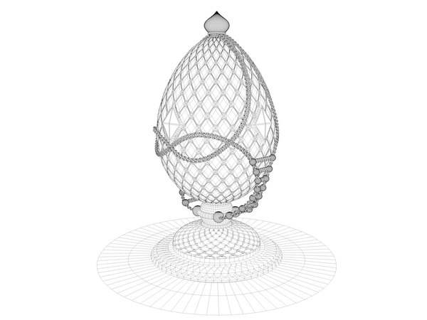 Faberge egg 3D model - TurboSquid 1513657