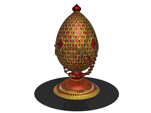 Faberge egg 3D model - TurboSquid 1513657