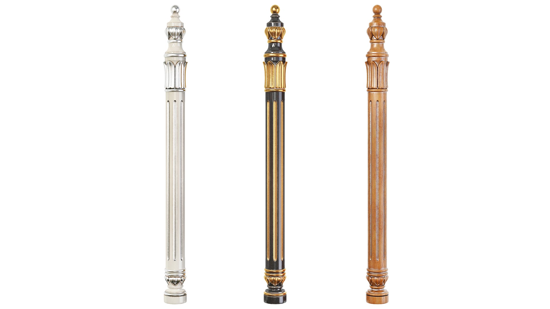 3D Classic Baluster 01 - TurboSquid 2066895