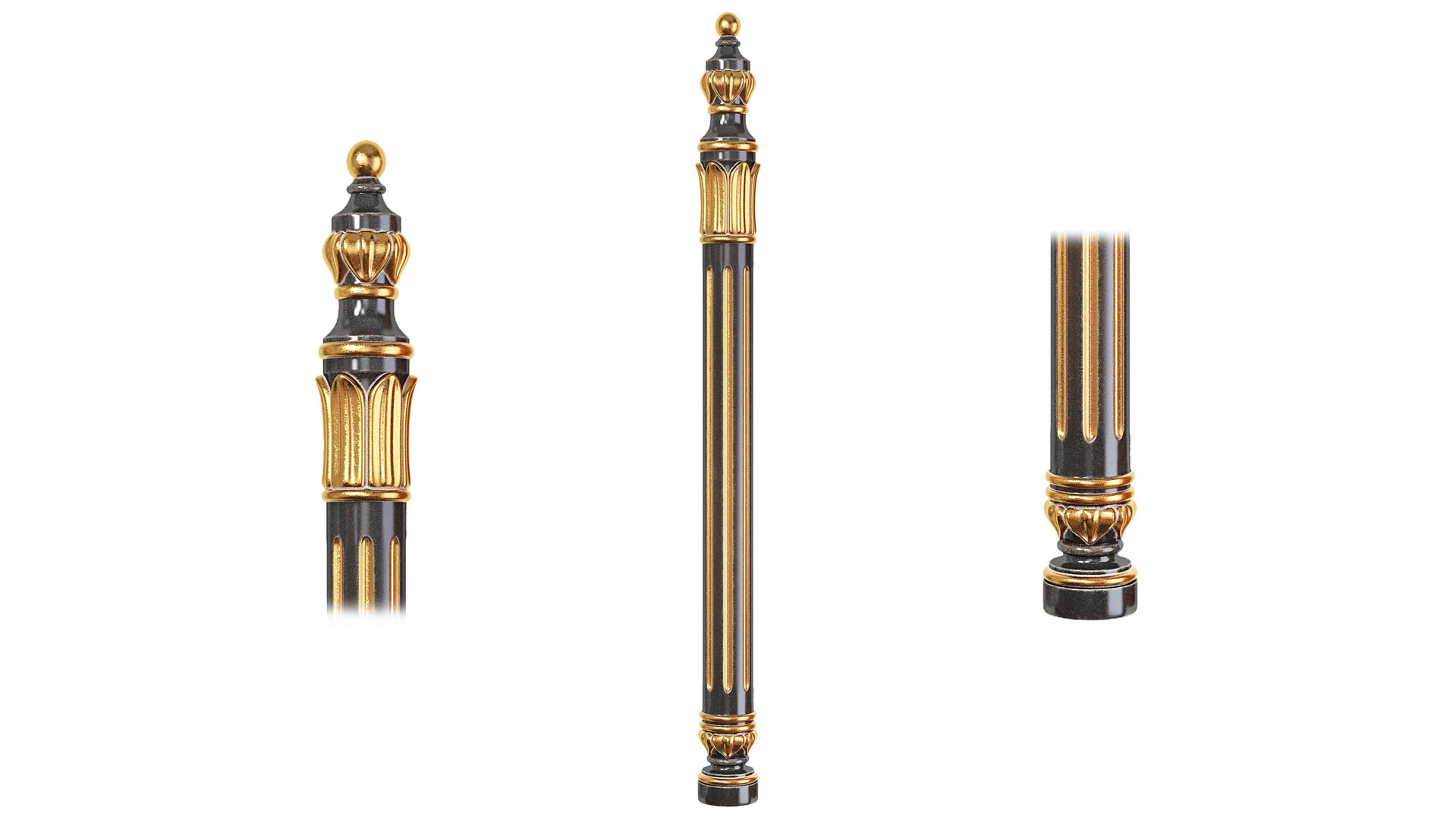 3D Classic Baluster 01 - TurboSquid 2066895