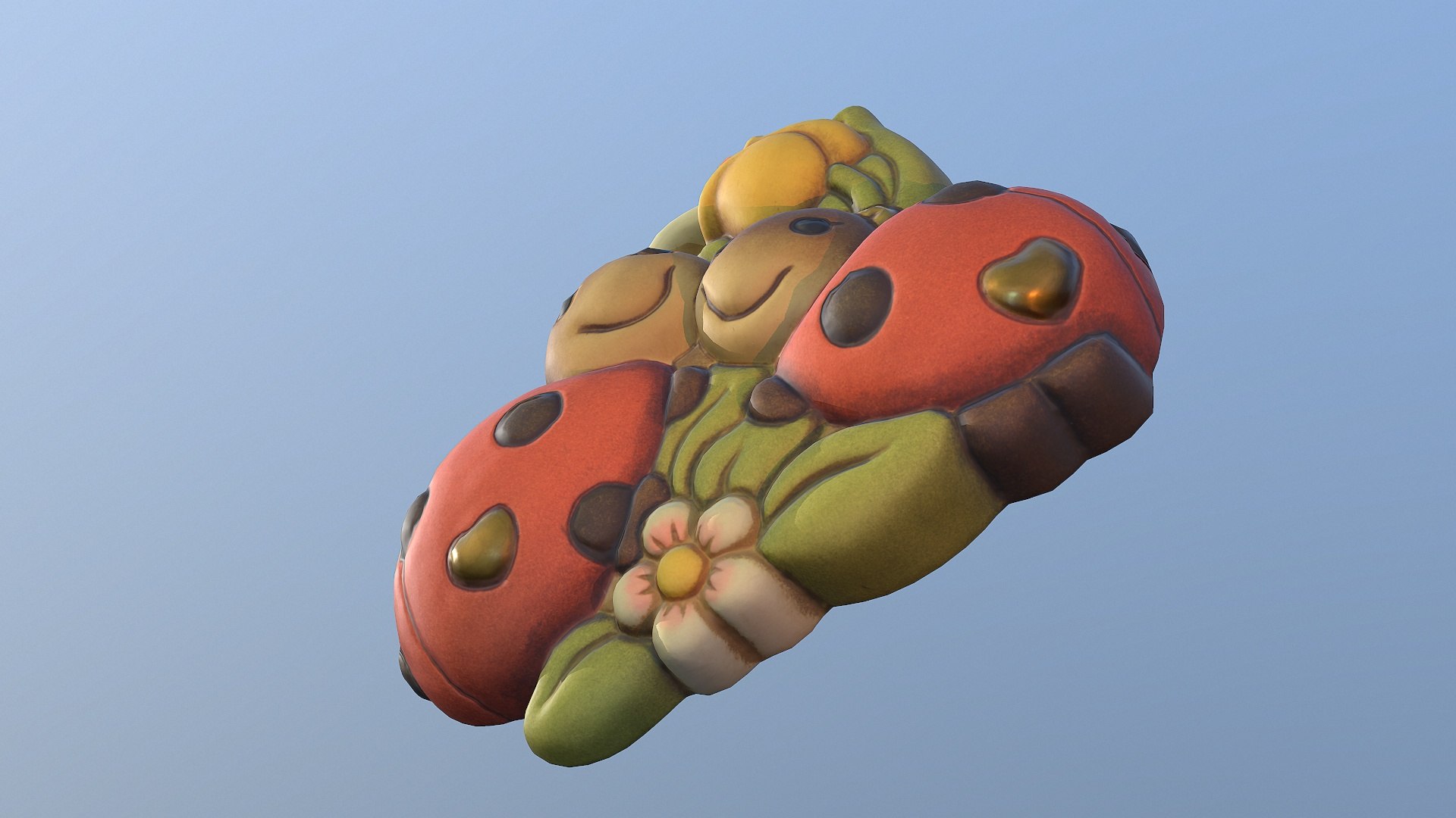 Lucky Charm Ceramic Souvenir 3D Model - TurboSquid 1608186