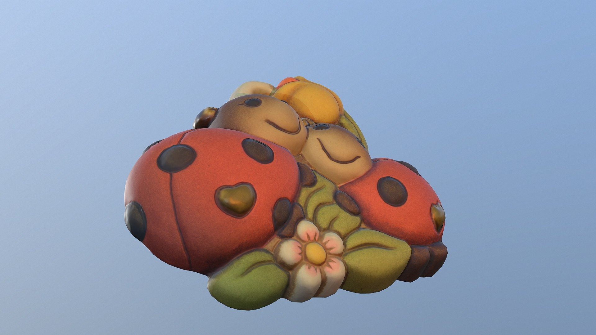 Lucky Charm Ceramic Souvenir 3D Model - TurboSquid 1608186