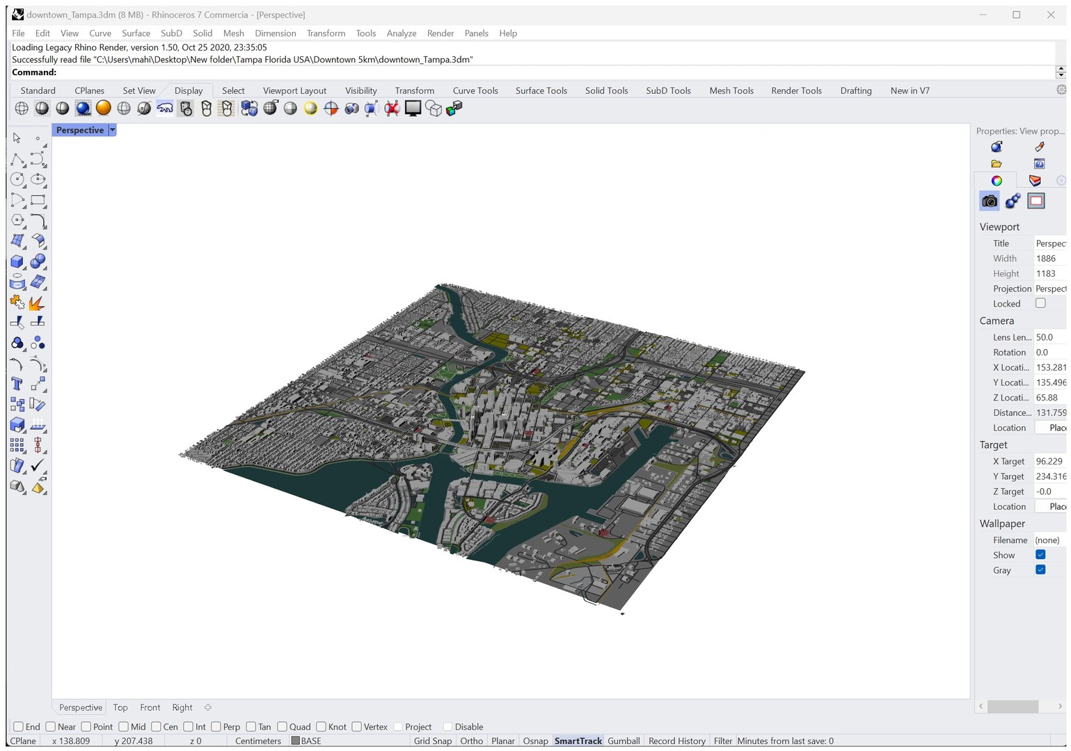 3D Tampa Downtown Florida USA Model - TurboSquid 1990117