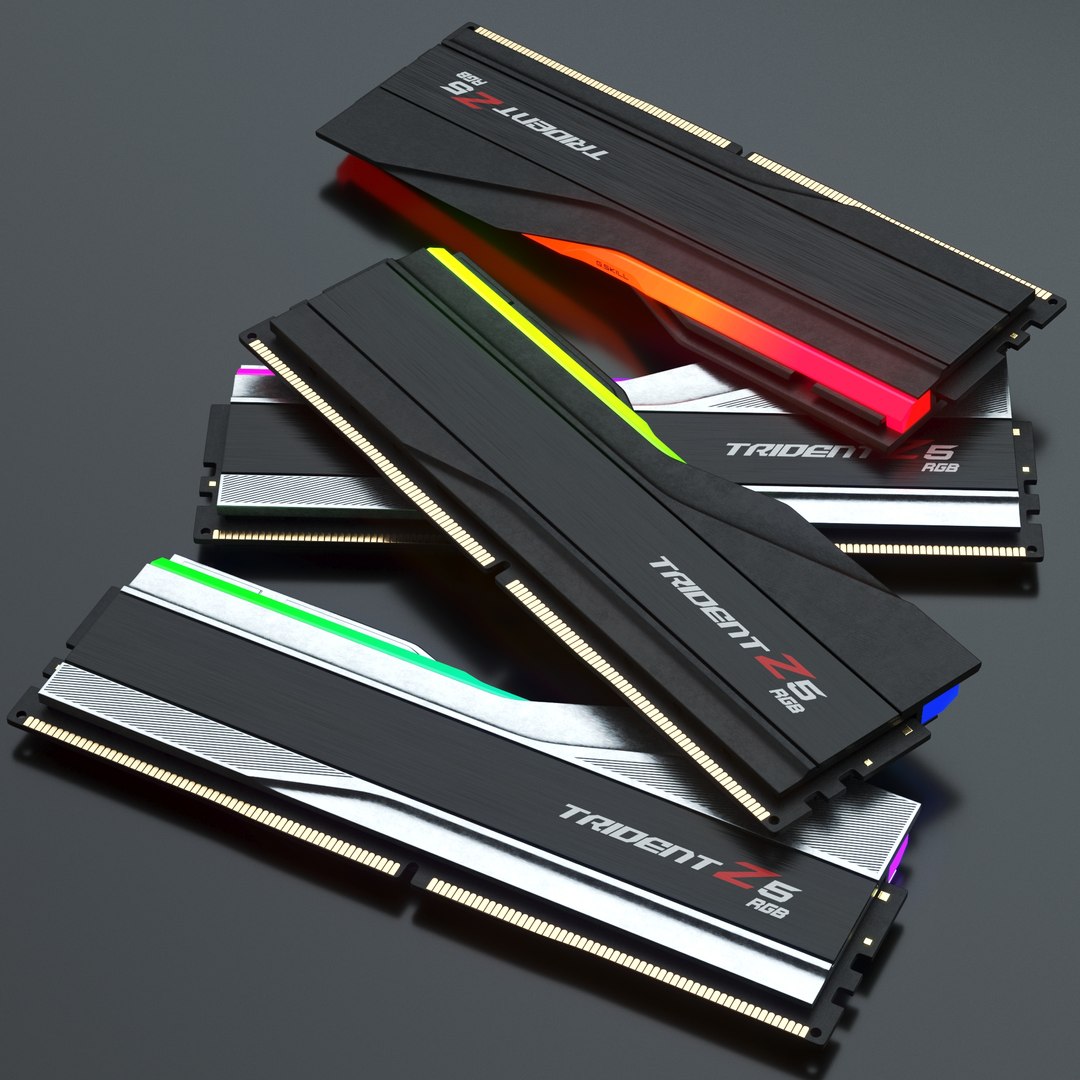 GSkill Trident Z5 3D Model - TurboSquid 2068739