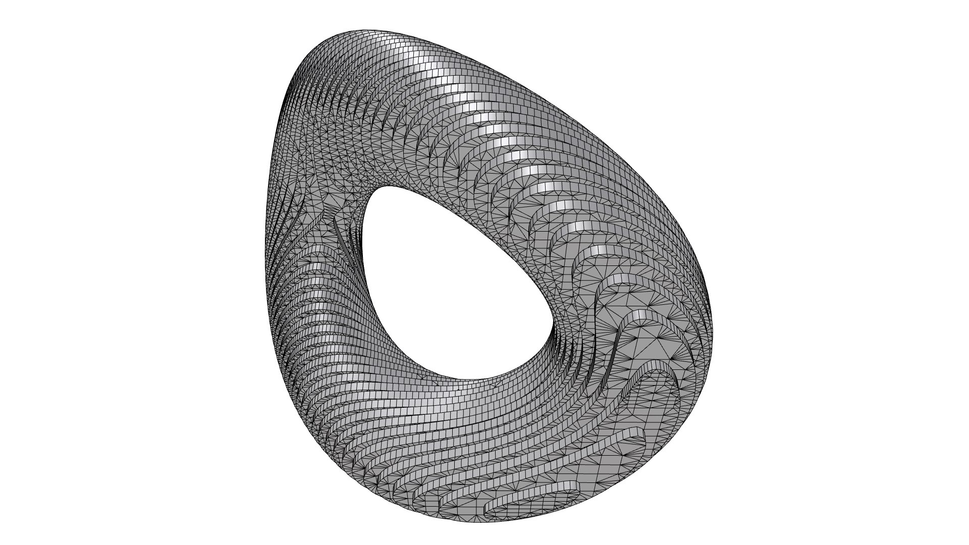 3D Sci-Fi Contour Form 04 - TurboSquid 2189160